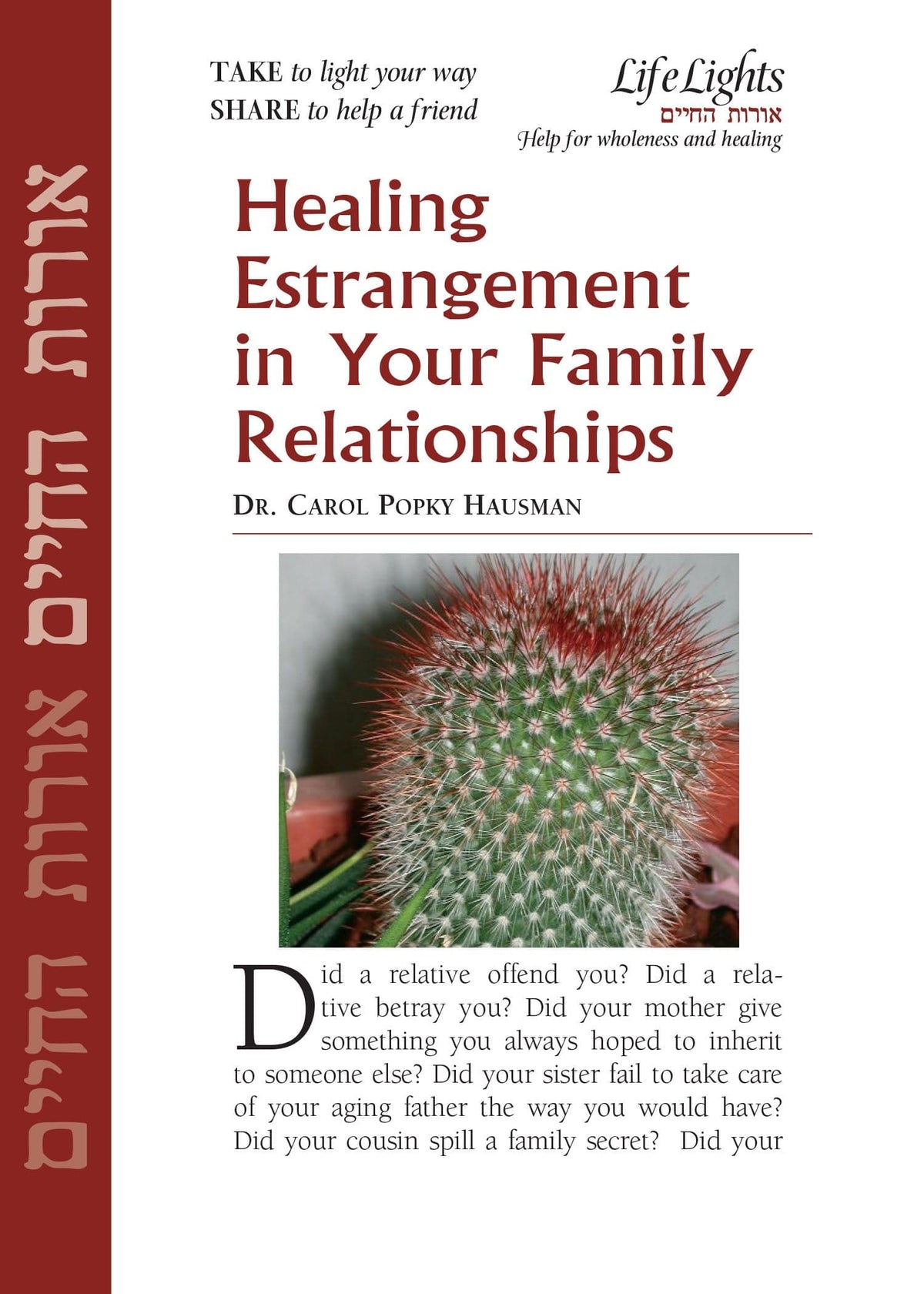 Healing Estrangement in Your Family Relationships (12 pk) — Turner ...