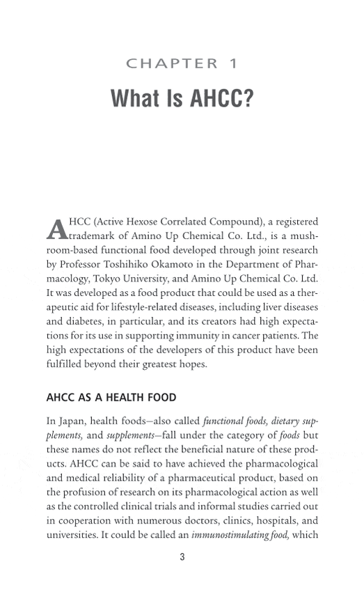 AHCC: Japan's Medical Breakthrough in Immunotherapy — Turner Publishing