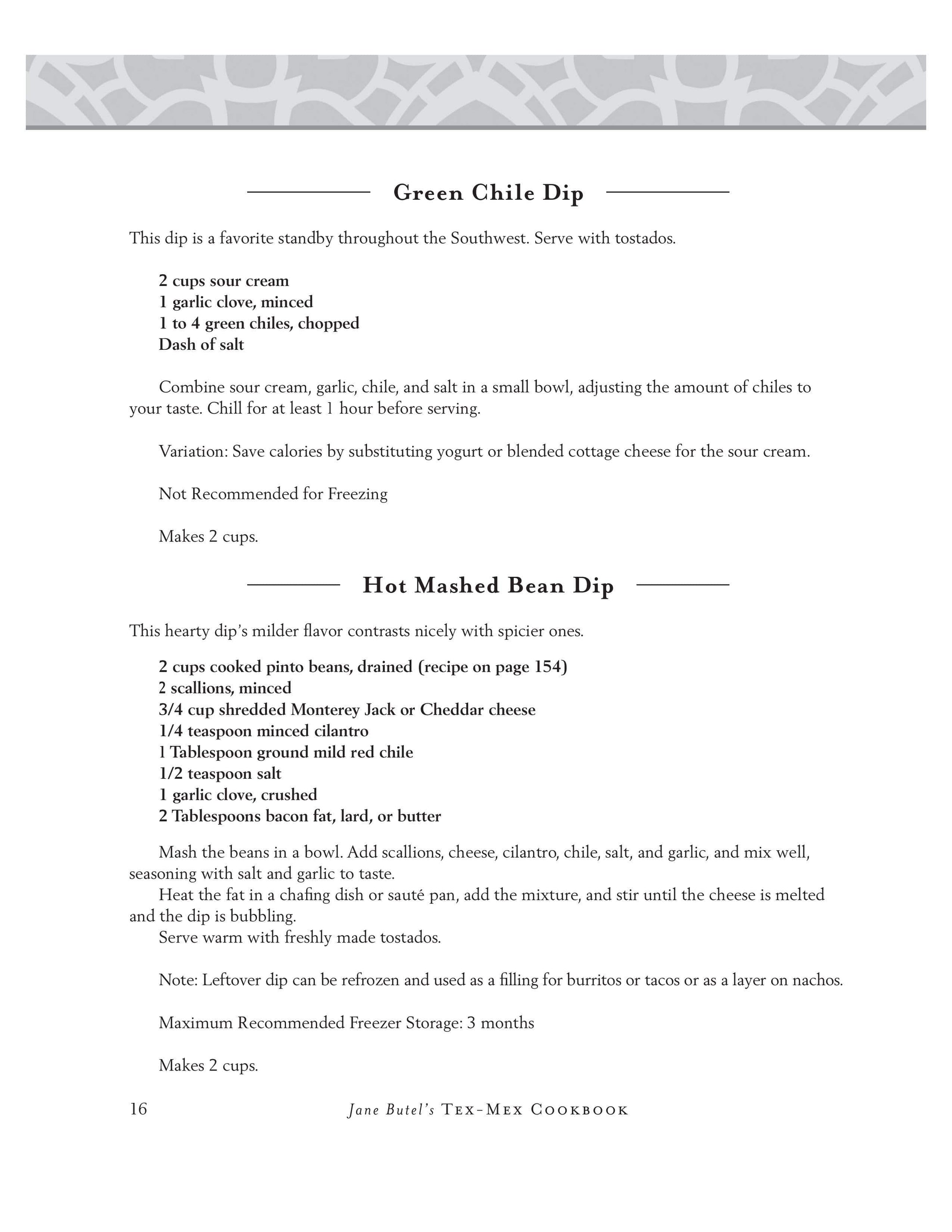 Jane Butel's Tex-Mex Cookbook: Classic Recipes of Texas, New Mexico, a ...